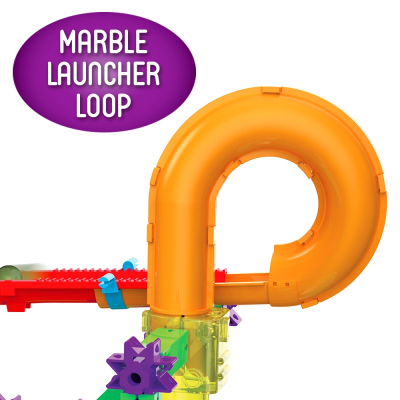 THE LEARNING JOURNEY - MARBLE MANIA CATAPULT +100 PIEZAS - Bebemi