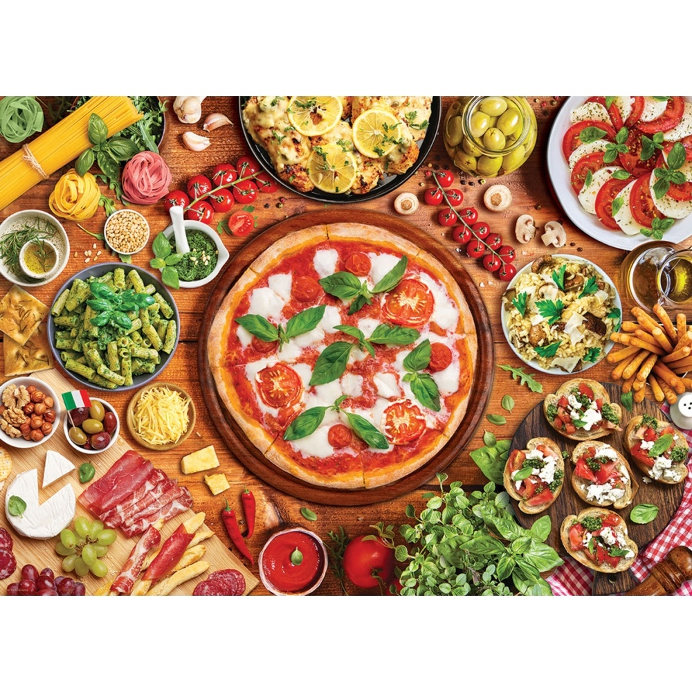 EUROGRAPHICS - PUZZLE 1000 PIEZAS ITALIAN TABLE - Bebemi