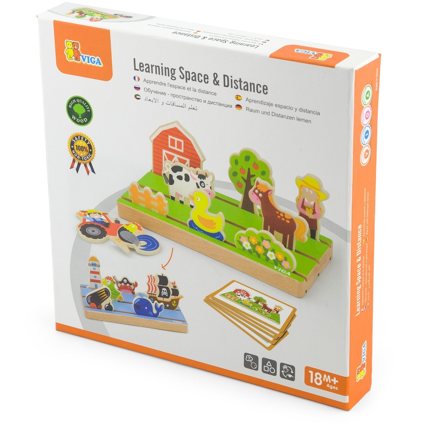 VIGA - APRENDIENDO ESPACIO Y DISTANCIA 50183 - Bebemi