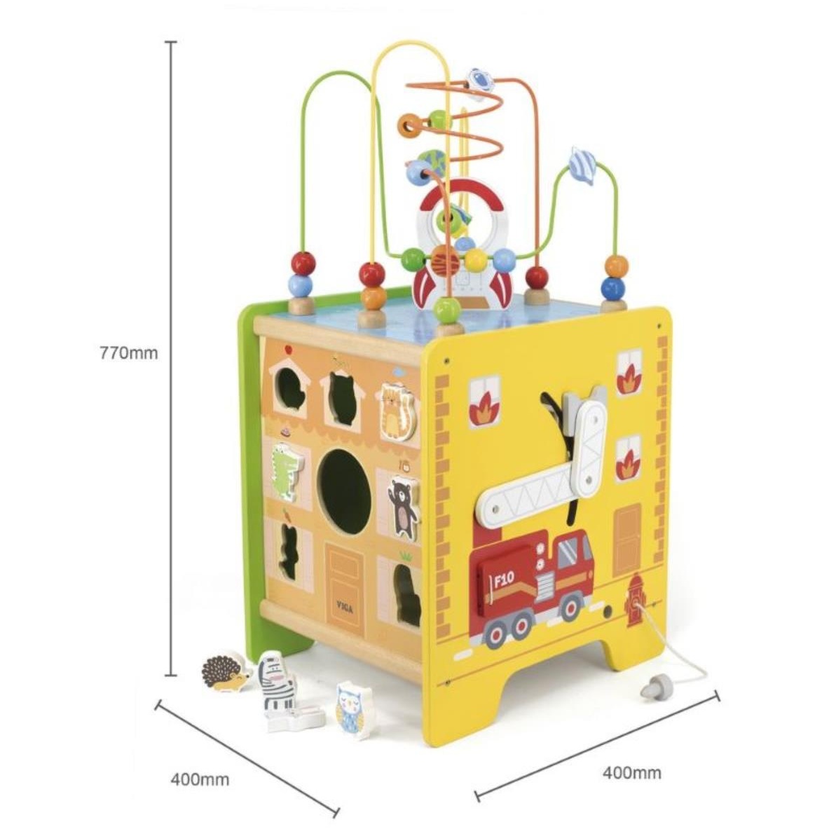 VIGA - CUBO DIDACTICO JUMBO 5 IN 1 - Bebemi