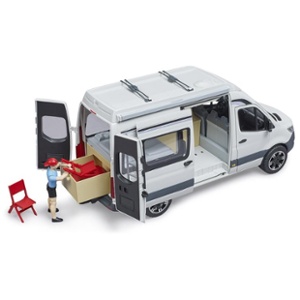 BRUDER - BRUDER MB SPRINTER CAMPER WITH DRIVER - Bebemi